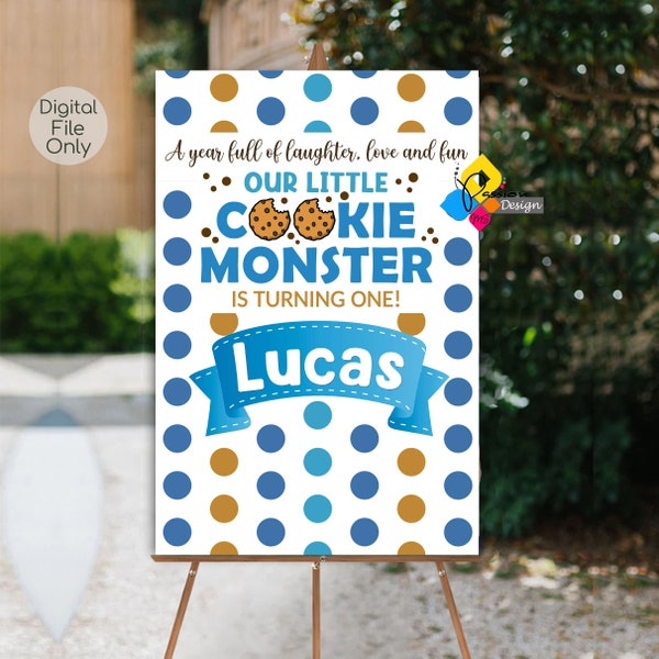 Cookie Monster Theme - Etsy