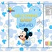 Printable MICKEY MOUSE Party Kit. Custom Baby Shower Labels: - Etsy