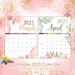 2023 Calendar Printable. Monthly Planner 2023. Desk Calendar Monthly ...