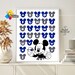 MICKEY Mouse Alphabet Poster. PRINTABLE Wall Art. Mickey Mouse Navy ...