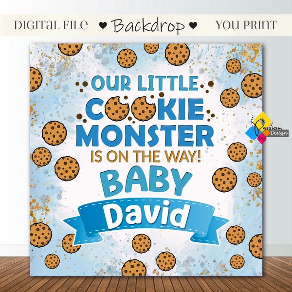 Cookie Monster Banner - Etsy