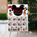 Digital MICKEY MOUSE Red Baby's First Year Photo Poster. Mickey Mouse ...