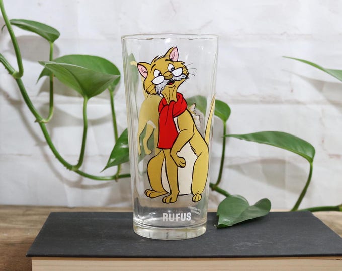 Rufus the Rescuers Pepsi Collector Series Drinking Glass - Etsy