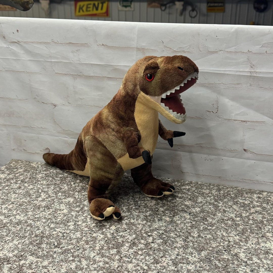 Wild Republic T-rex Plush - Etsy