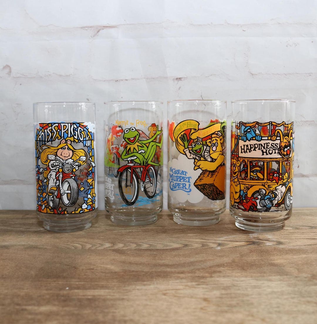 1981 Mcdonalds Muppets the Great Muppet Caper Collector Glasses - Etsy