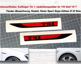 Vw Golf Tsi Stickers - Etsy UK