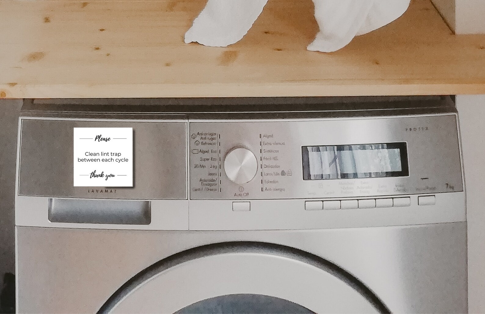 Lint Trap Clean Out Reminder Magnet - Etsy