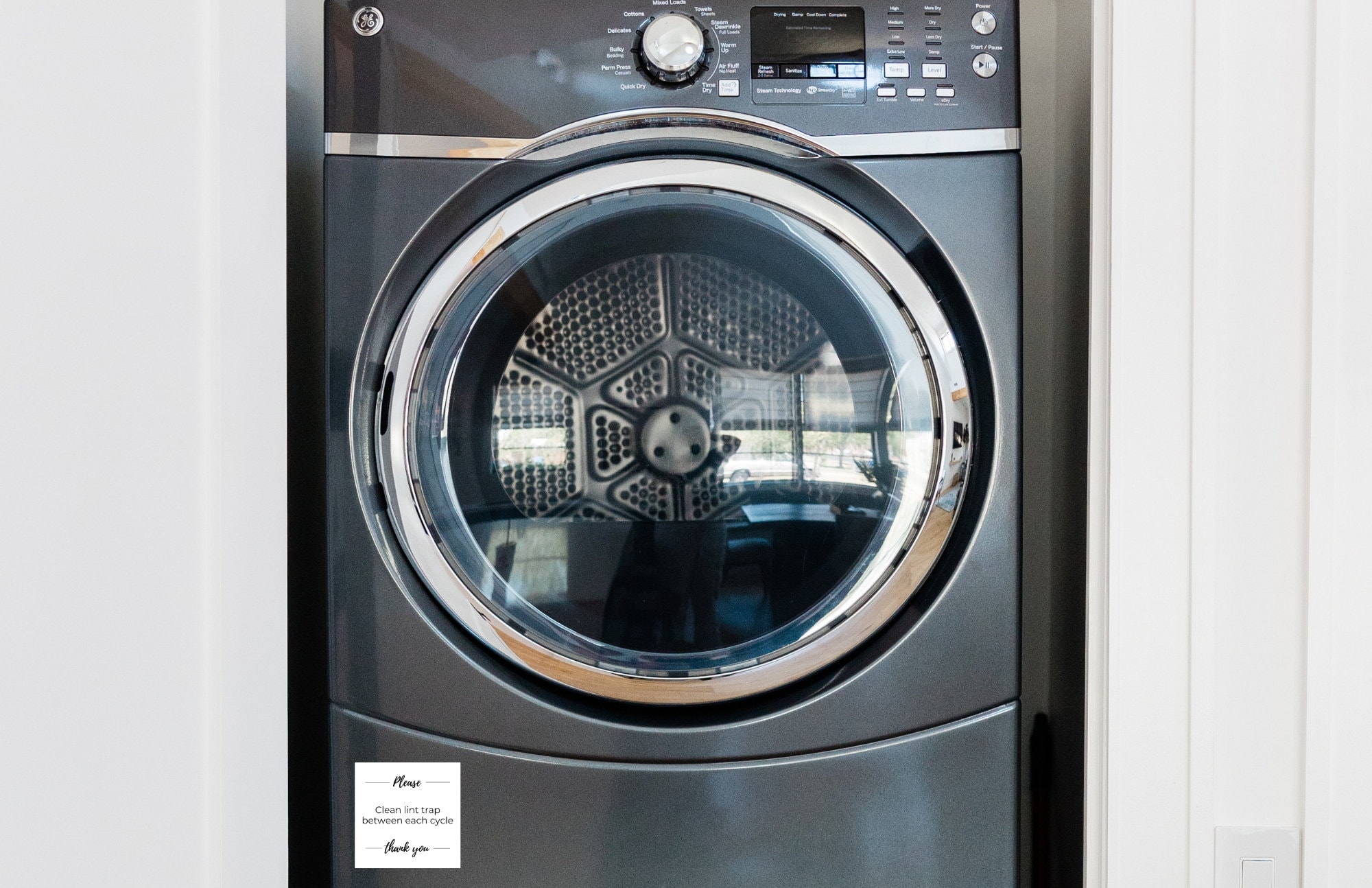 Lint Trap Clean Out Reminder Magnet - Etsy