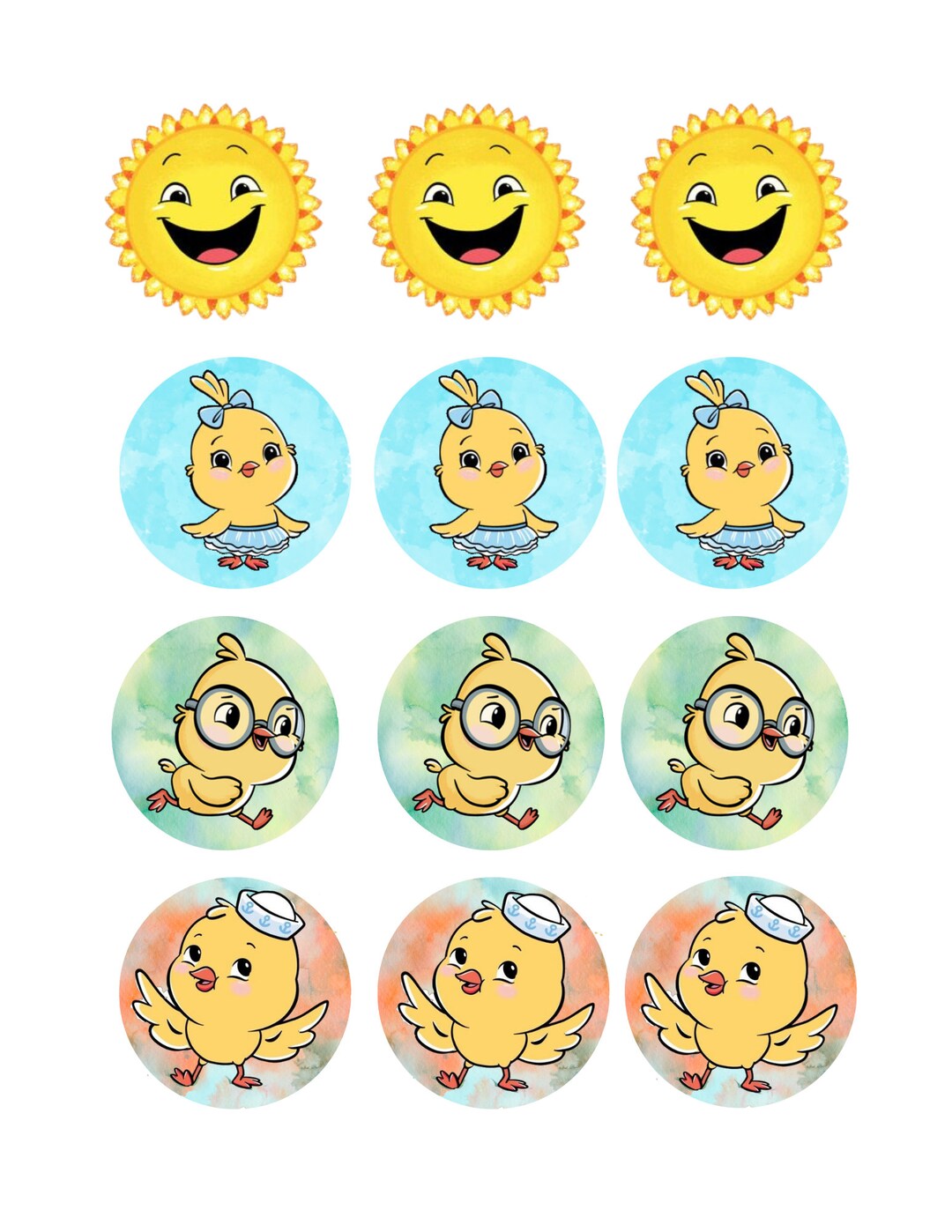 Canticos Cupcake Toppers - Etsy