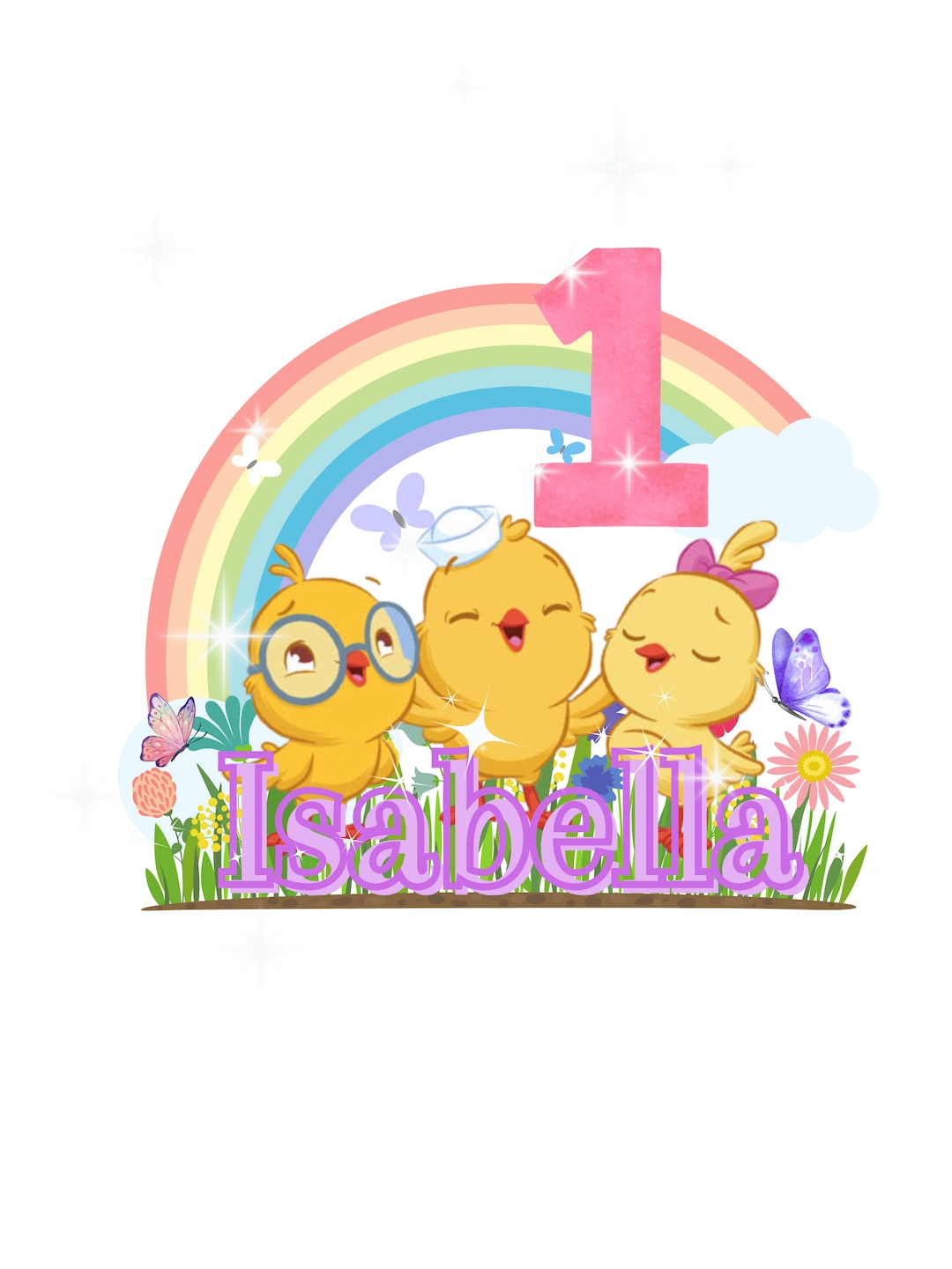 Canticos Digital Cake Topper - Etsy