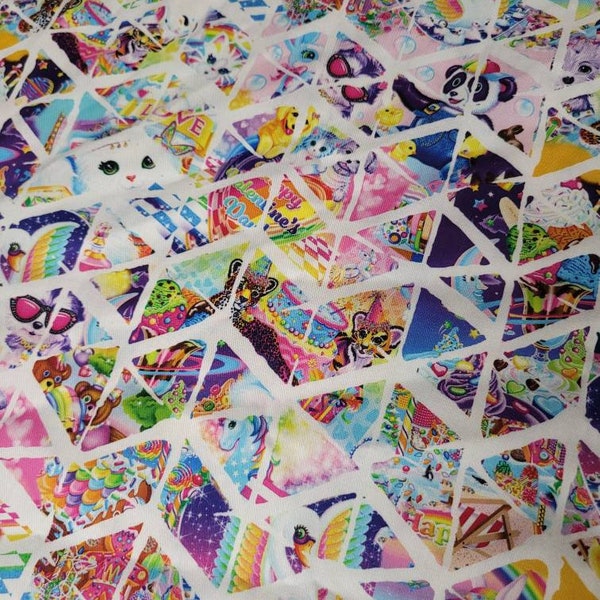 Lisa Frank Fabric - Etsy