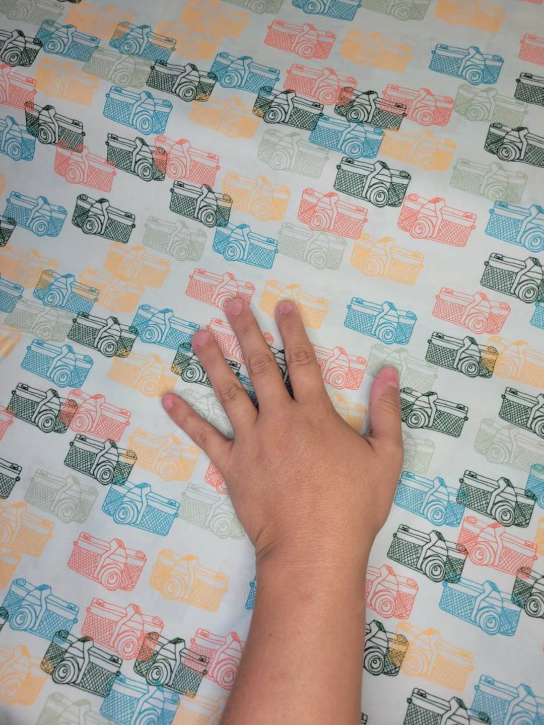 Cameras Blue Quilt Shop Cotton Quilting Fabric - Etsy