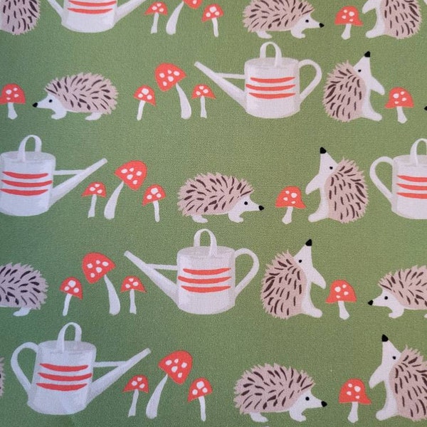 Hedgehog Fabric - Etsy