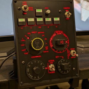 DCS World F-4 Phantom Weapons Control Panel - Etsy