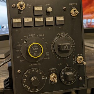 DCS World F-4 Phantom Weapons Control Panel - Etsy
