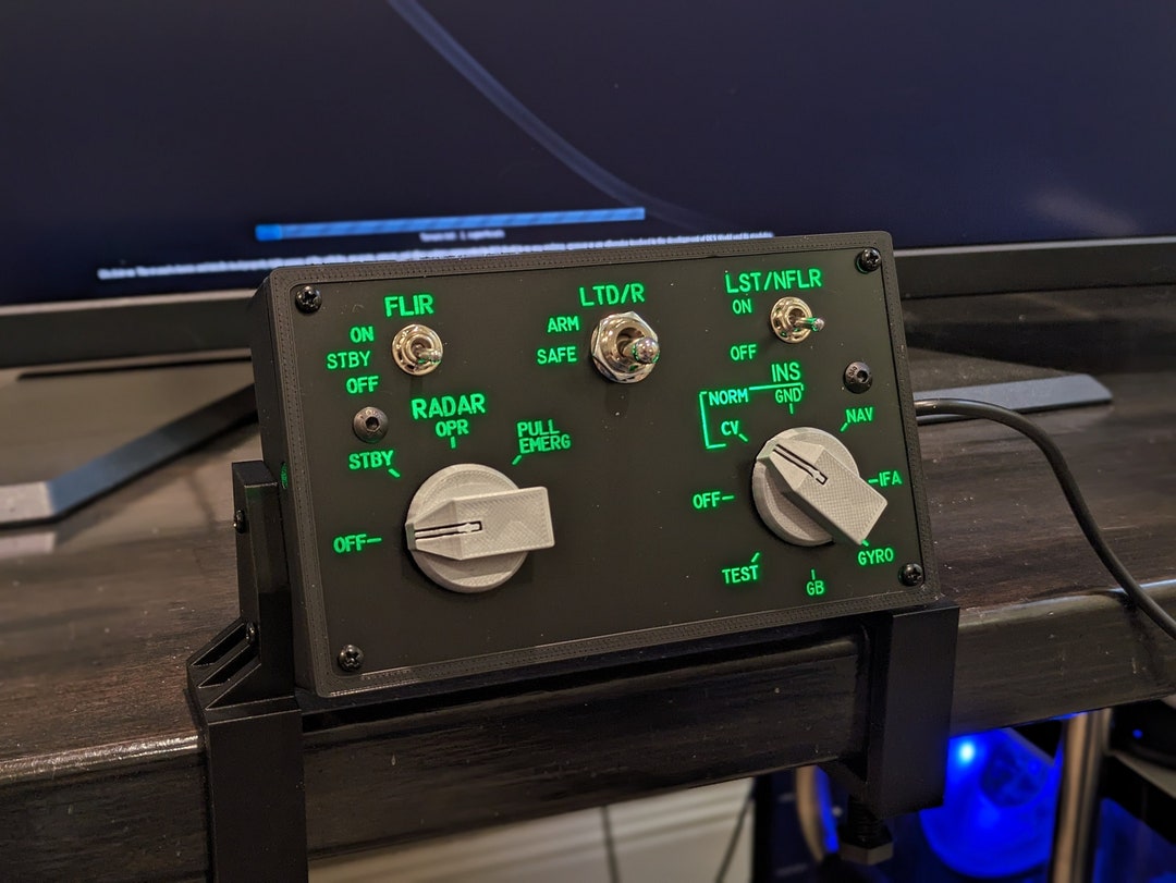 DCS World F/A-18 Hornet Sensor Panel - Etsy