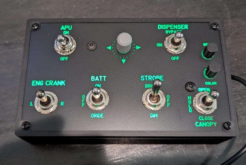 Customizable Sim Control Panel - Etsy