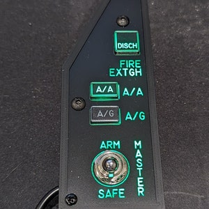 DCS World F/A-18 Hornet Master Arm Panel - Etsy