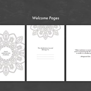 KDP Interior - Daily Meditation Journal - 6x9 (bleed) - Ready to Upload ...