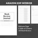 KDP Interior - Book Review Journal - Ready to Upload PDF - Commercial ...