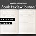 KDP Interior - Book Review Journal - Ready to Upload PDF - Commercial ...