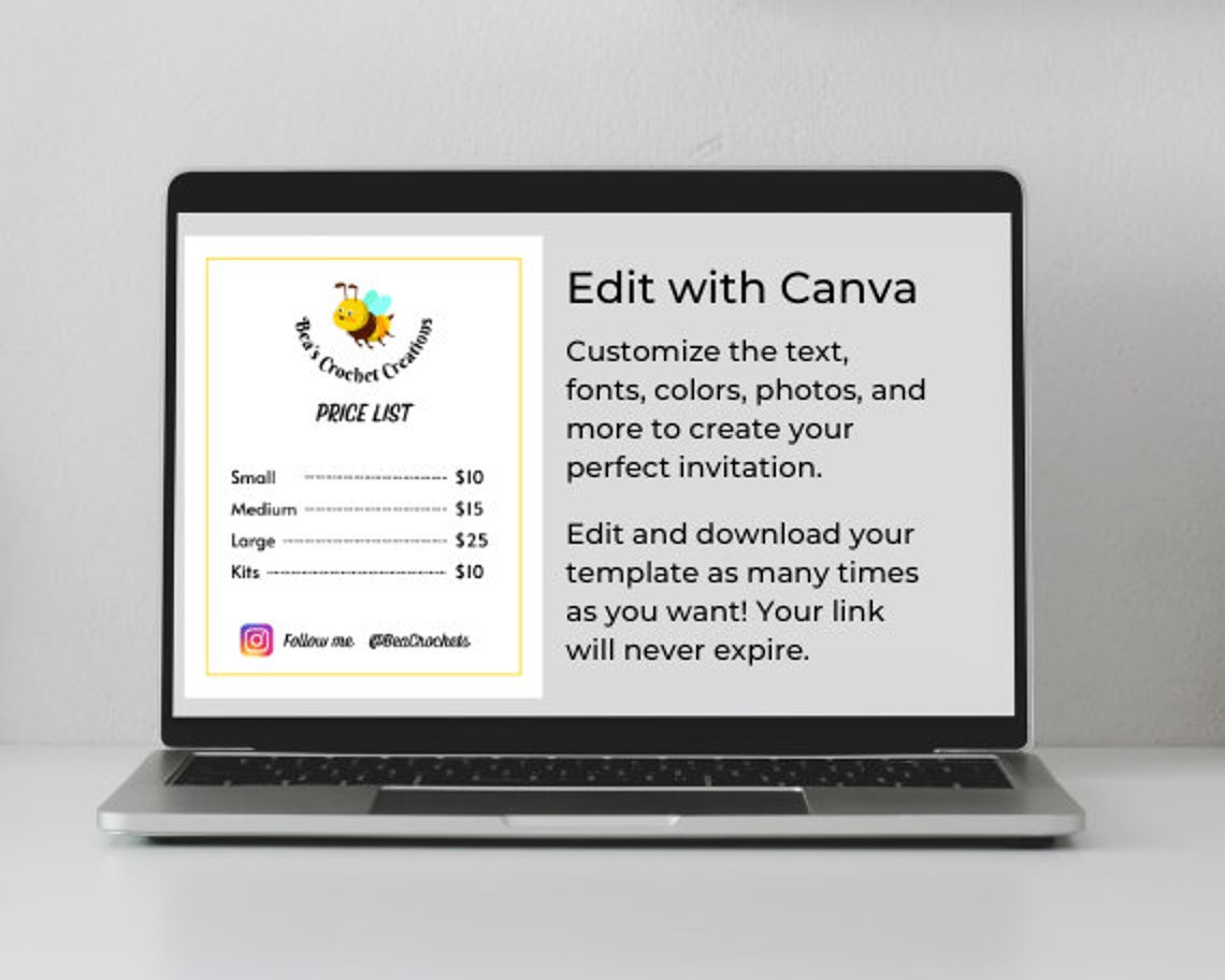 Vendor Price List Template - Price List Template for Small Business and ...