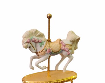 Figurine Carousel Horse | Etsy