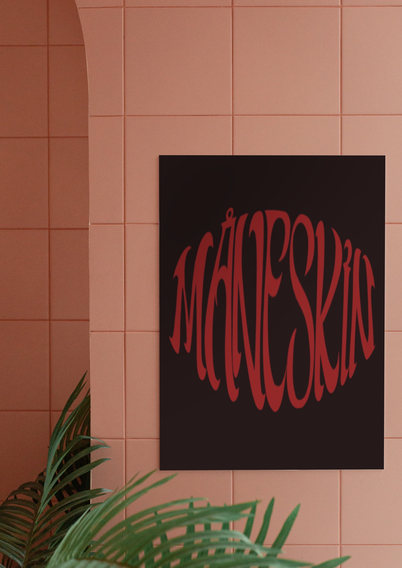 A4 Måneskin Logo Poster | Etsy