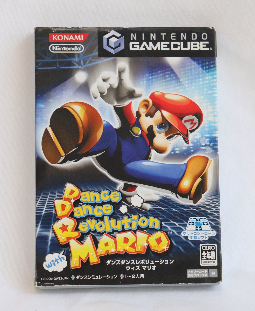 Dance Dance Revolution: Mario Mix Nintendo Gamecube Japanese Game Boxed ...