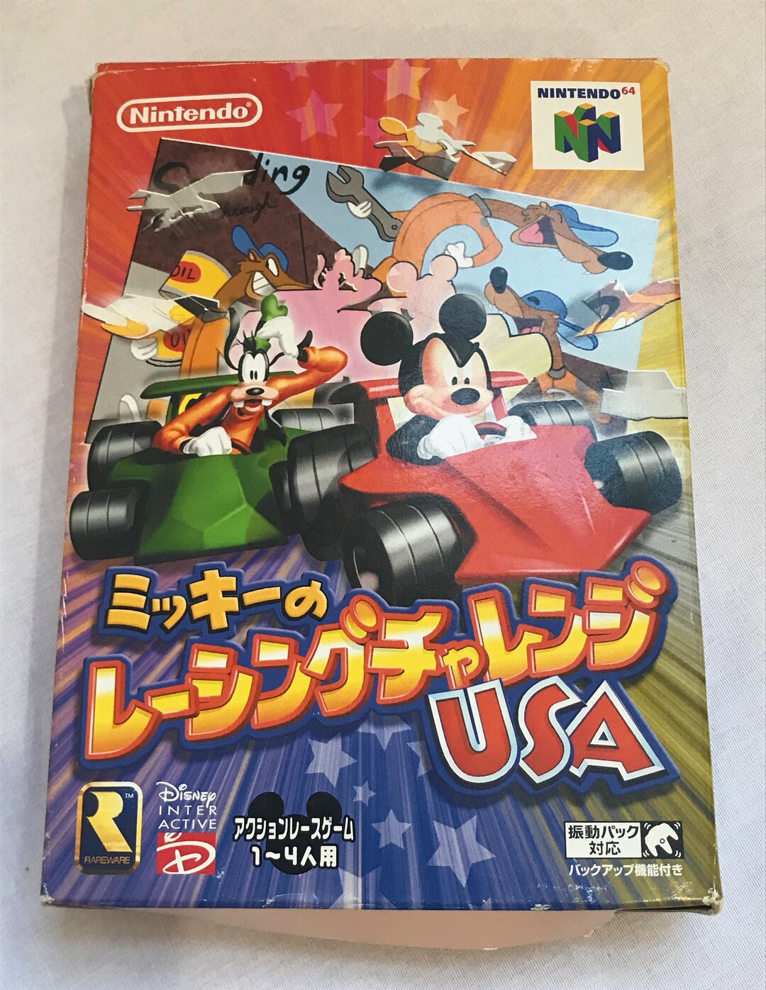 Mickey Mouse Racing Challenge USA Nintendo 64 Japanese Game - Etsy