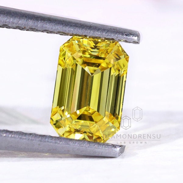 Lab Grown Canary Diamond - Etsy