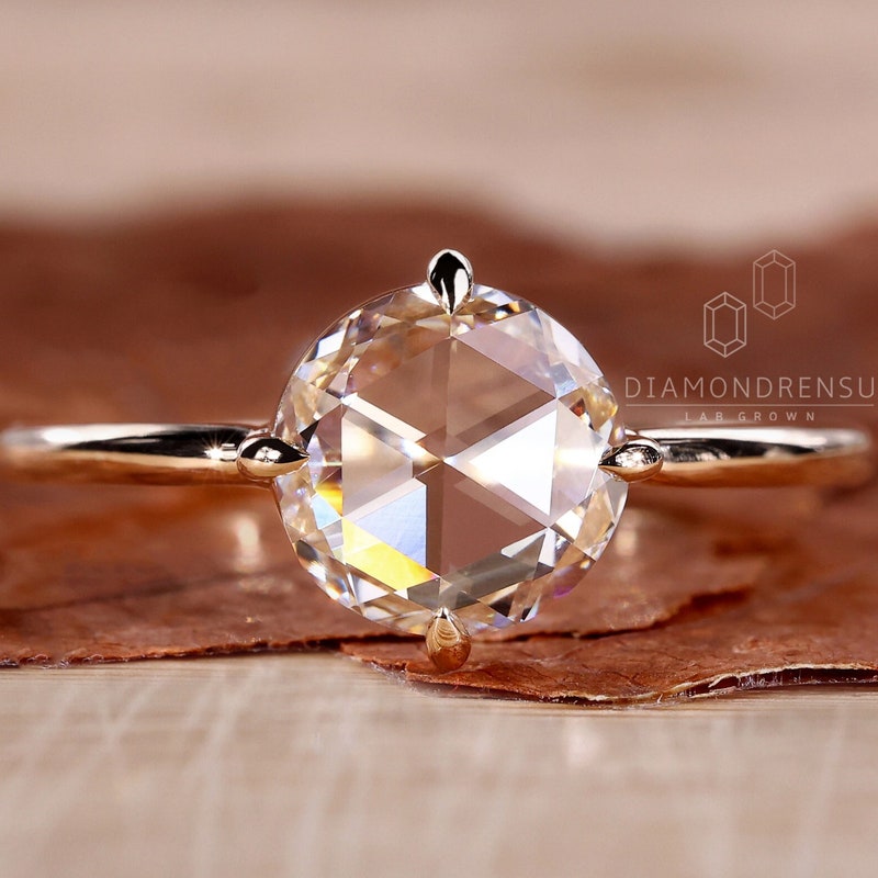 Rose Cut Diamond - Etsy