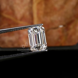 Emerald Cut Lab Grown Diamond, 2.01 CT Emerald Cut Lab Created Diamond ...