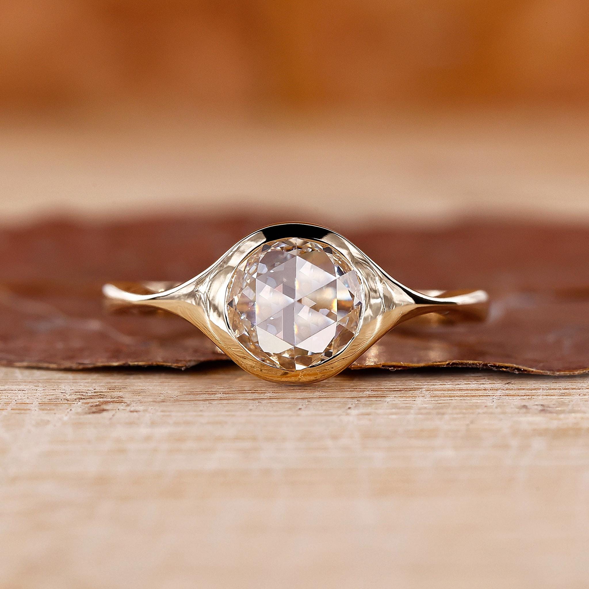 Rose Cut Lab Diamonds: The Romantic’s Guide to Low-Profile Sparkle ...