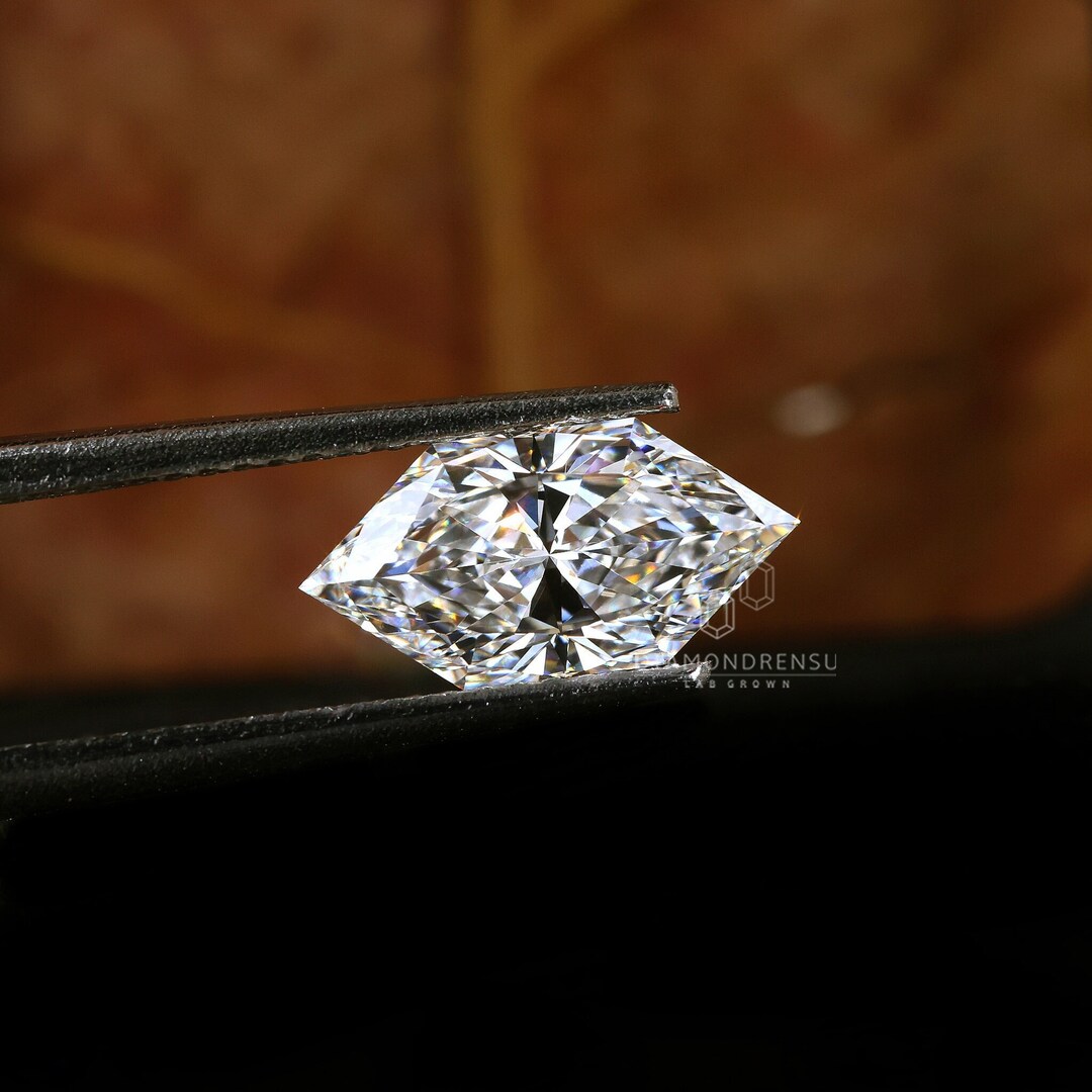 1.69 CT Dutch Marquise Cut Lab Grown Diamond, E/VS1 Lab Created Diamond ...
