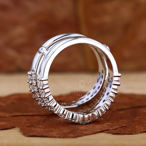 Lab Grown Diamond Enhancer for Engagement Ring, 1.63 TW Round Diamond ...