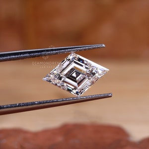 Lozenge Cut Diamond for Custom Engagement Ring, IGI Certified 2 Carat ...