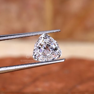 Trillion Step Cut Lab Grown Diamond, Loose Diamond for Engagement Ring ...