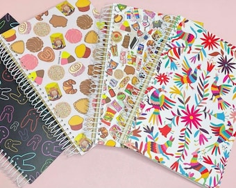 Mexican Spiral Notebook - Etsy