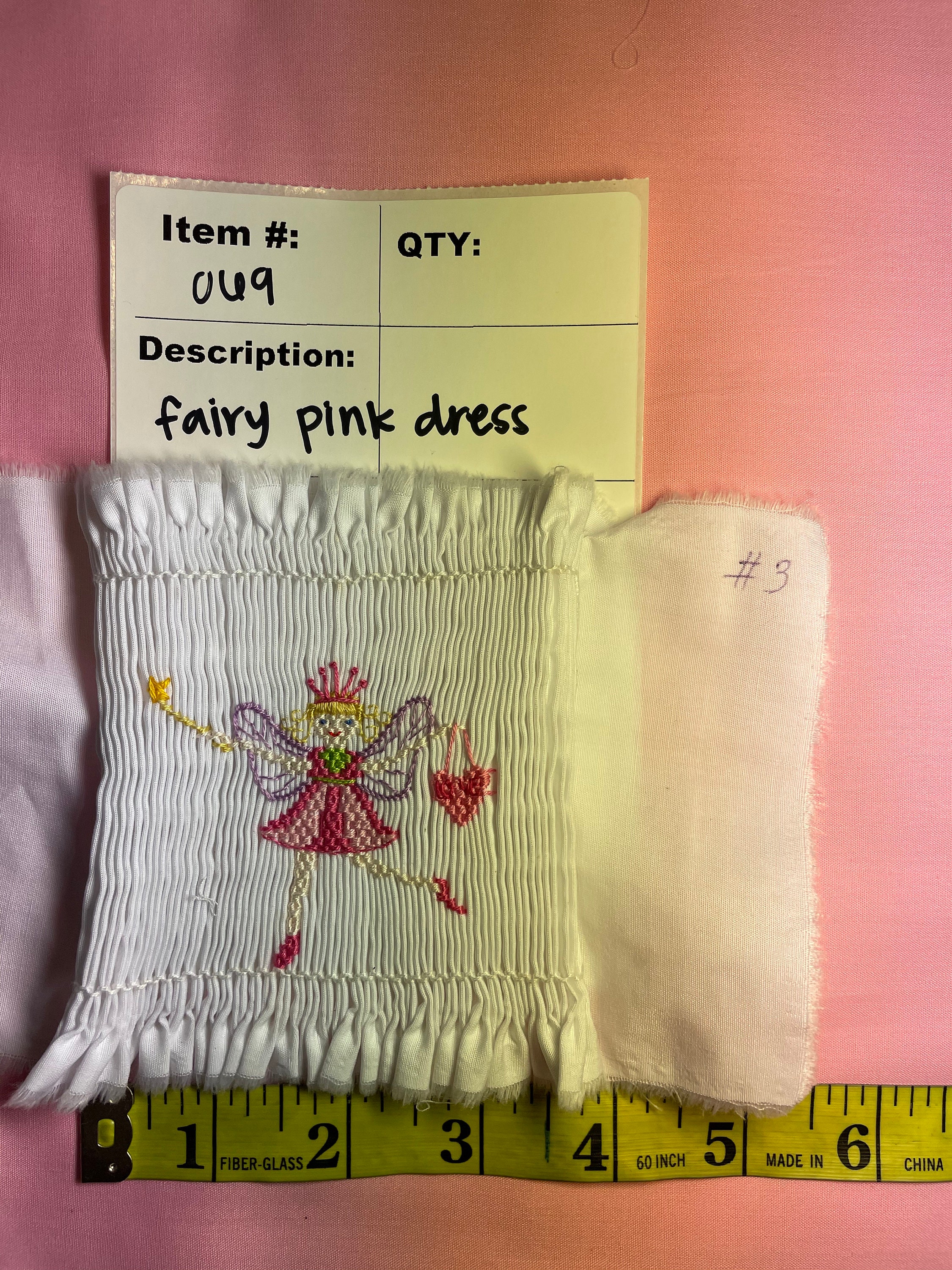 Fairies, Birthdays and Princesses PRE Smocked Insert, Sewing Supplies ...