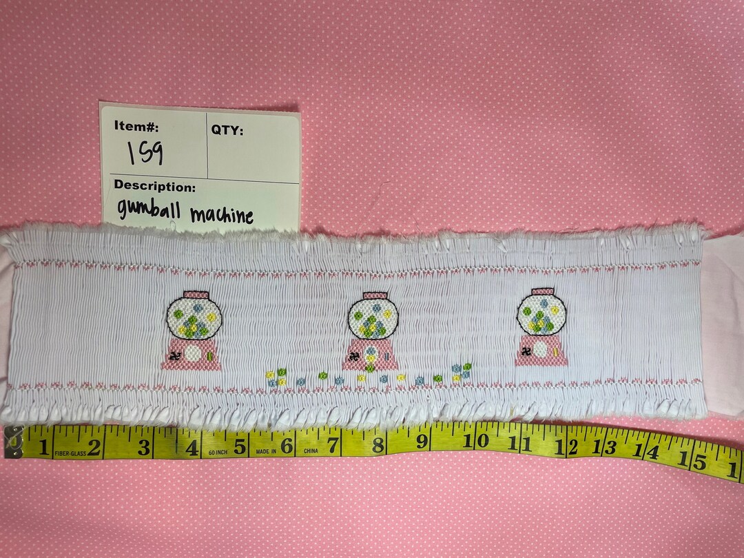 Pre Smocked Inserts, Sweets, Candy, Cupcakes - Etsy