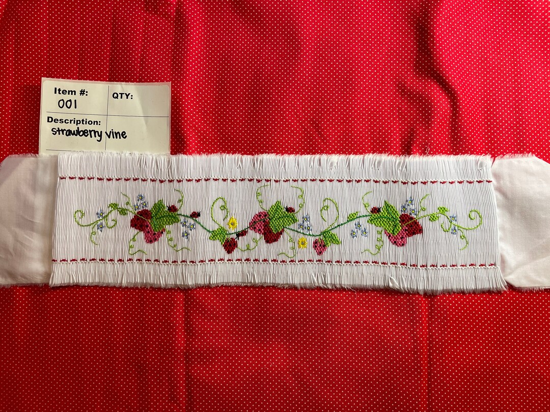 PRE Smocked Insert, Sewing Supplies, Smocking - Etsy