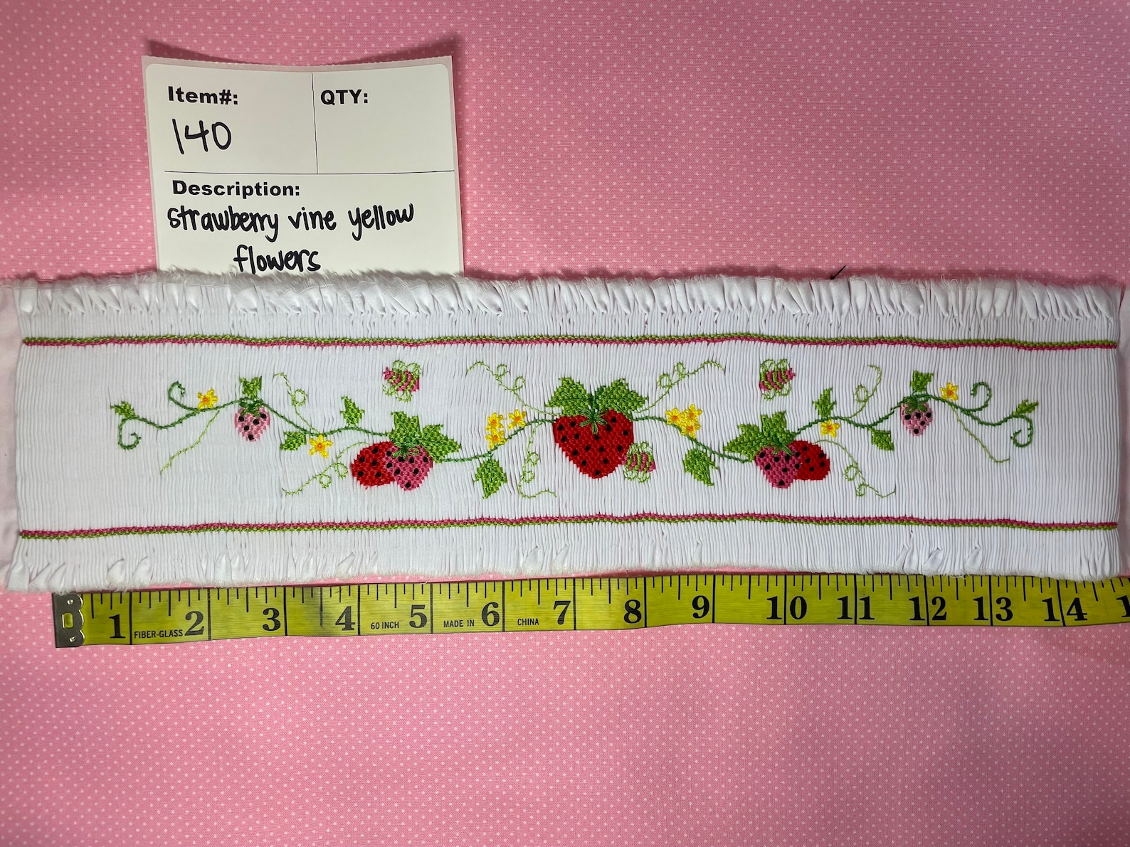 PRE Smocked Insert, Sewing Supplies, Smocking - Etsy