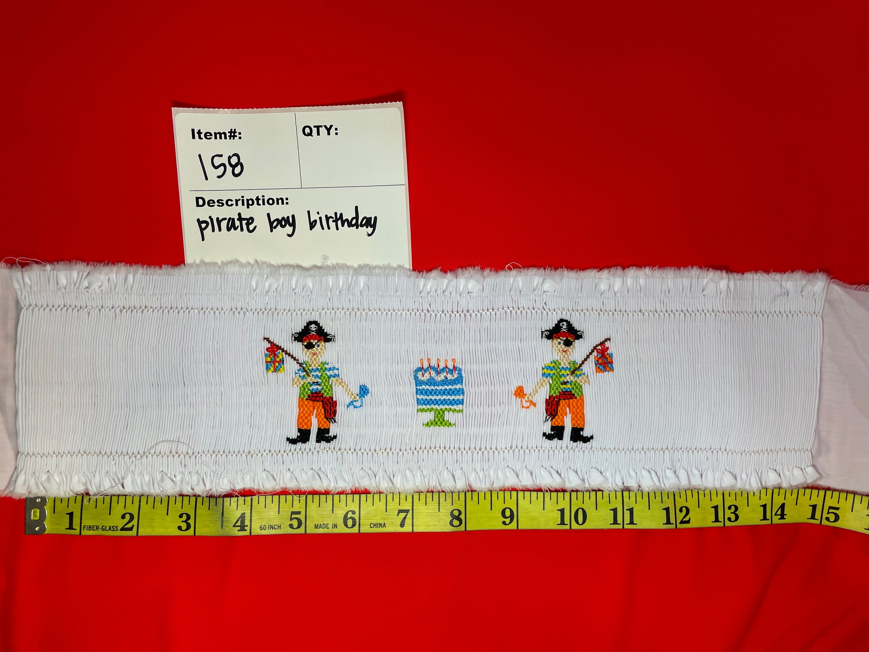 Fairies, Birthdays and Princesses PRE Smocked Insert, Sewing Supplies ...