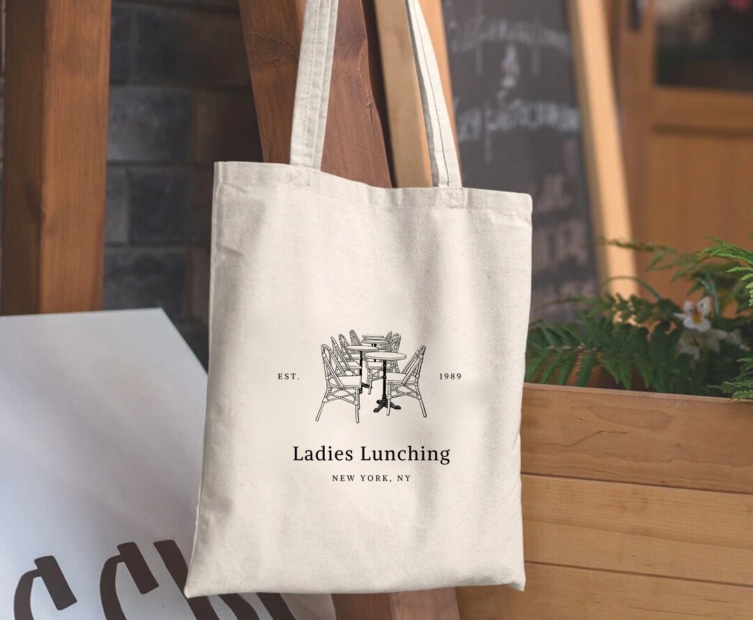 Ladies Lunching Tote Bag Taylor Swift Cowboy Like Me Merch - Etsy