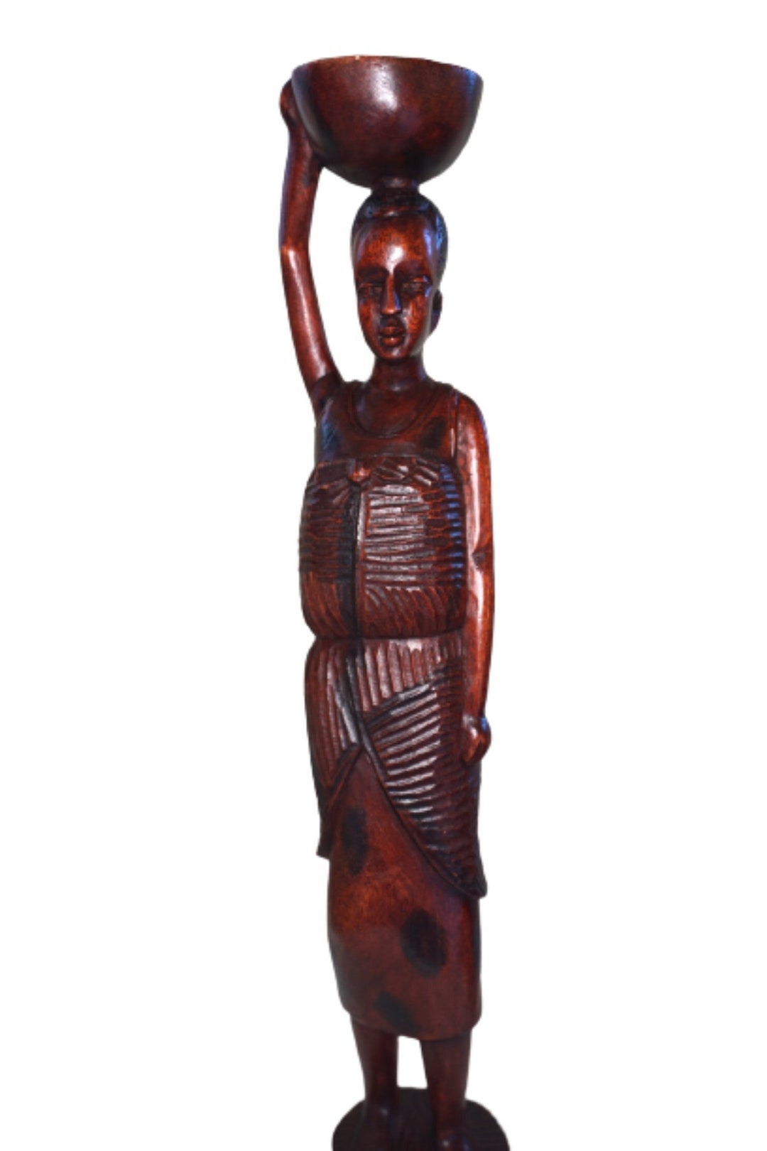 Hand Carved Wooden Statue, Wooden Statue, Handmade Wooden Statue ...