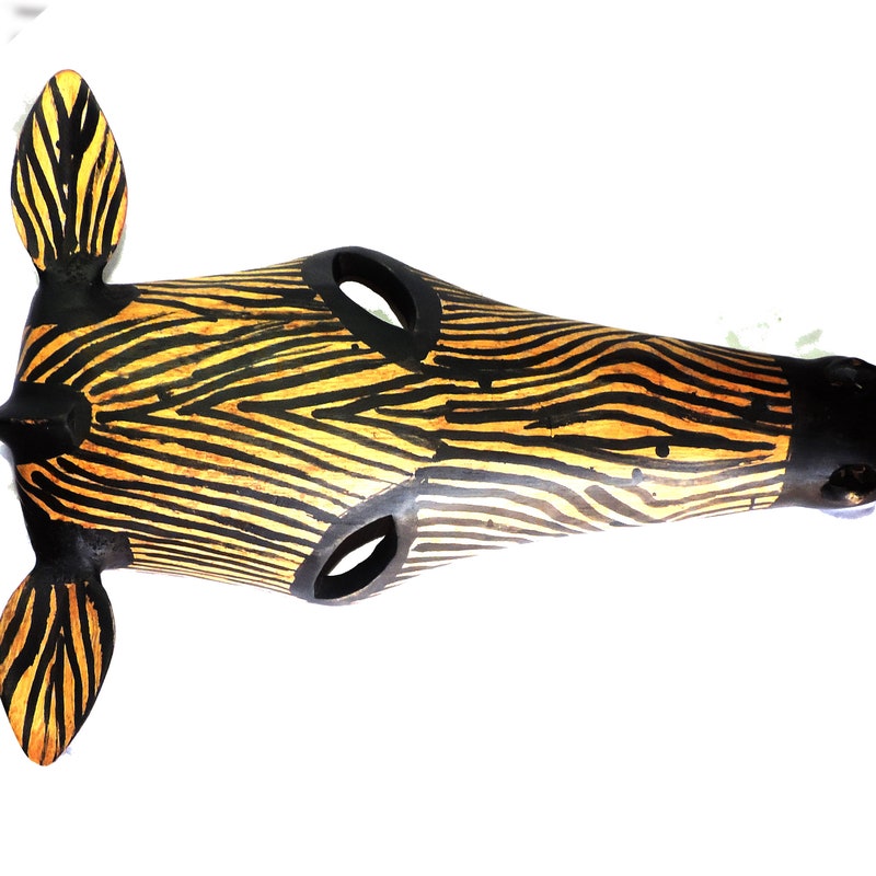 Zebra Mask - Etsy