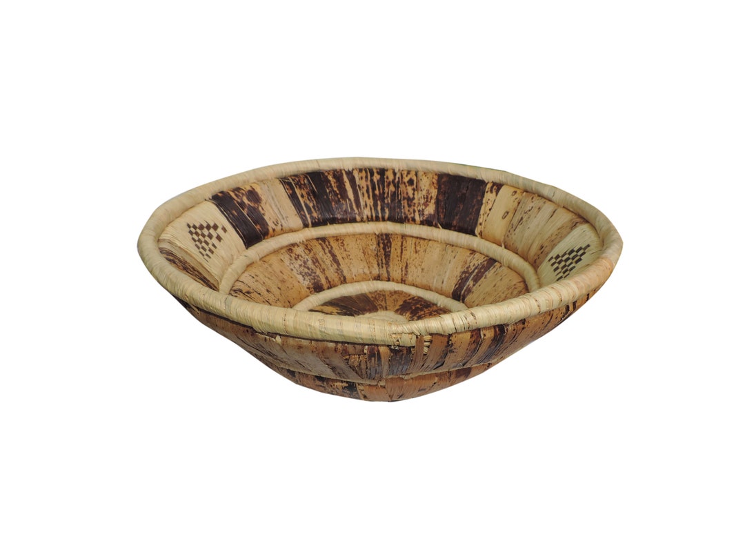 Banana Leaf Basket, Banana Fiber Basket Bowl, Banana Leaf Basket ...
