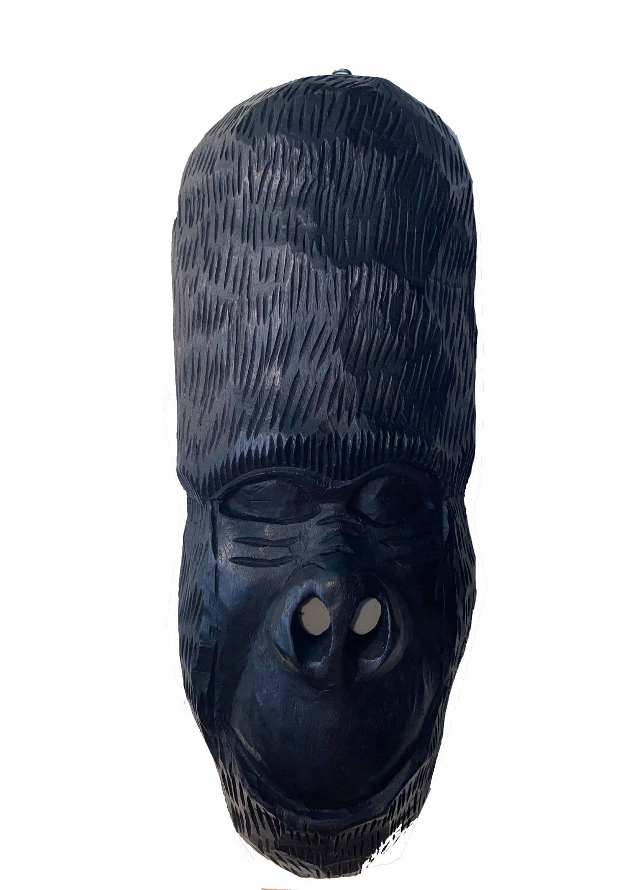 African Gorilla Mask, Wooden Gorilla Mask, Gorilla Wooden Mask, Wooden ...