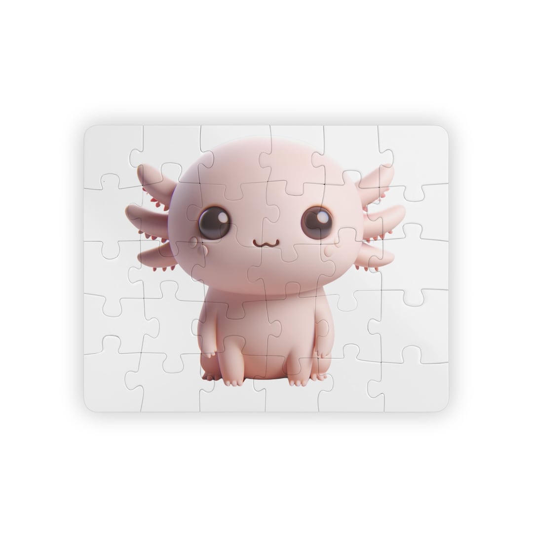 Charming Axolotl Adventure 30-piece Puzzle for Kids - Etsy